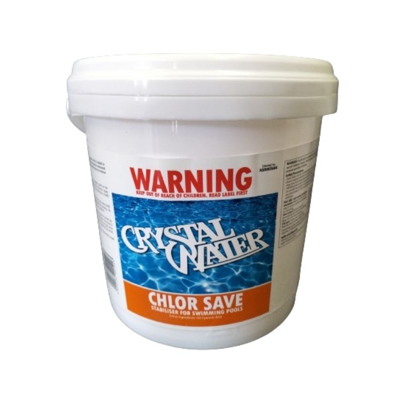 Chlor Save (Stabiliser) - Cyanuric Acid - Crystal Clear Pools