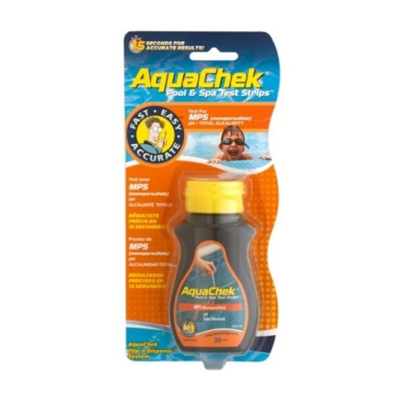 AquaChek Pool and Spa Test Strips - Silver 7in1 - Crystal Clear Pools