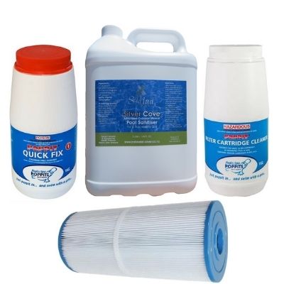 Cedar Hot Tub Starter Pack - Crystal Clear Pools