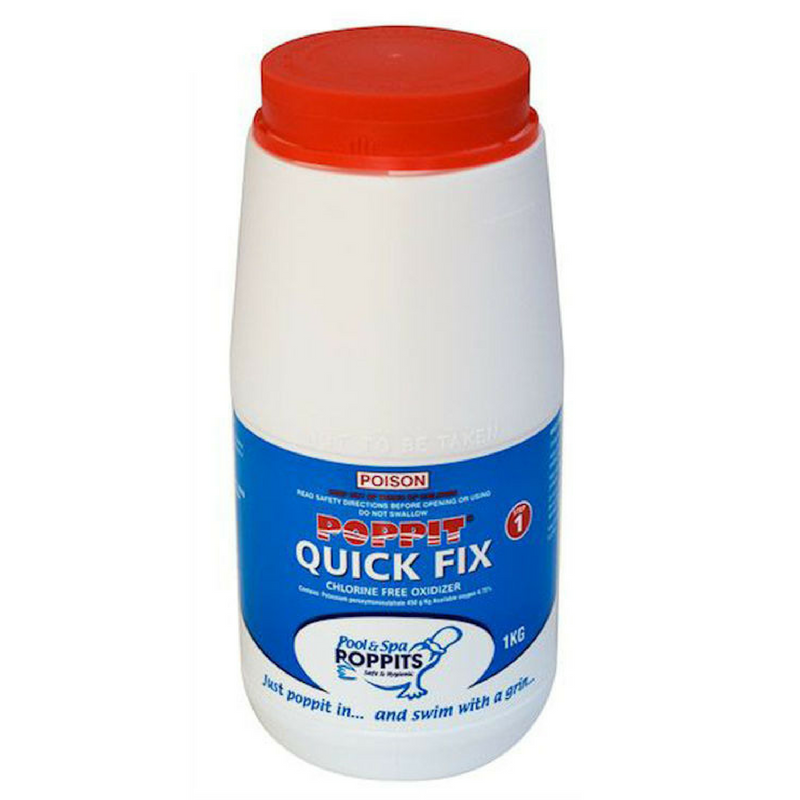 Poppits Peroxsil 395 Chlorine Free Sanitiser - Crystal Clear Pools