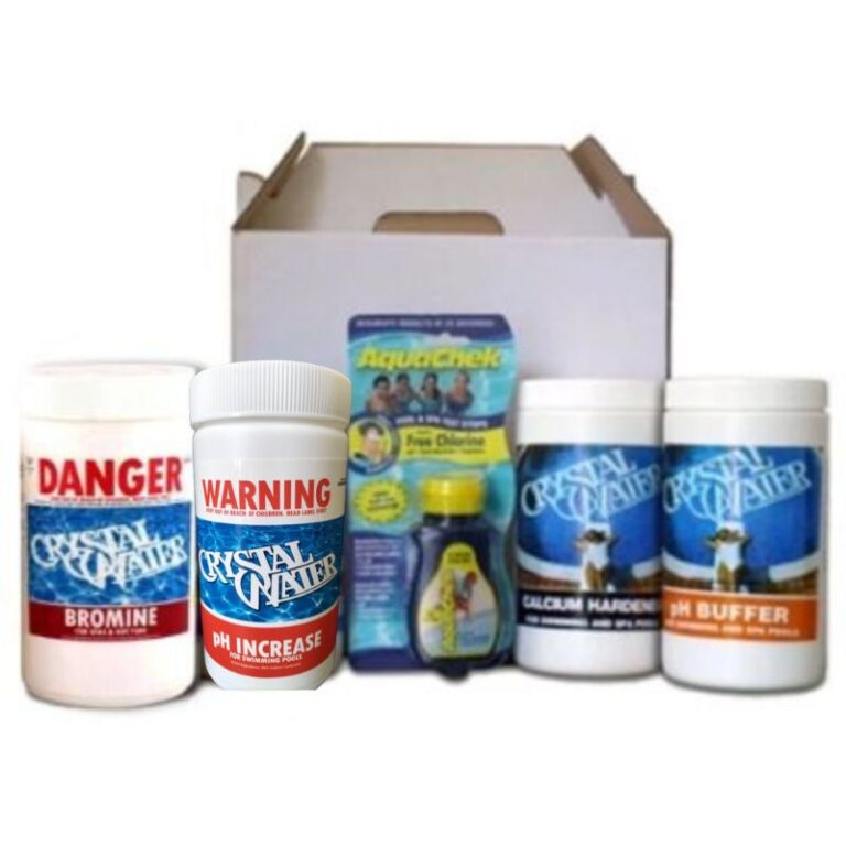 Spa Start Up Kit - Bromine - Crystal Clear Pools