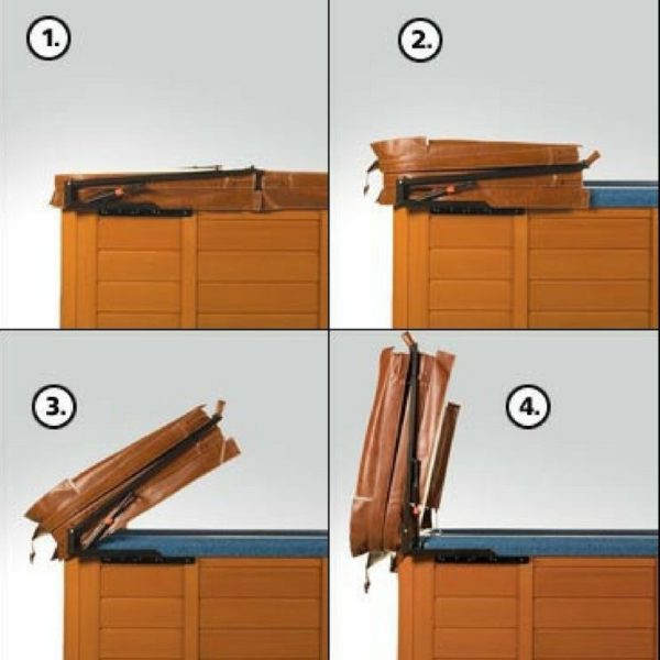 Spa Cover Lifter - Valet Pro - Crystal Clear Pools