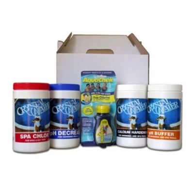 Poppits Peroxil 395 Start Up Kit - Chlorine Free - Crystal Clear Pools