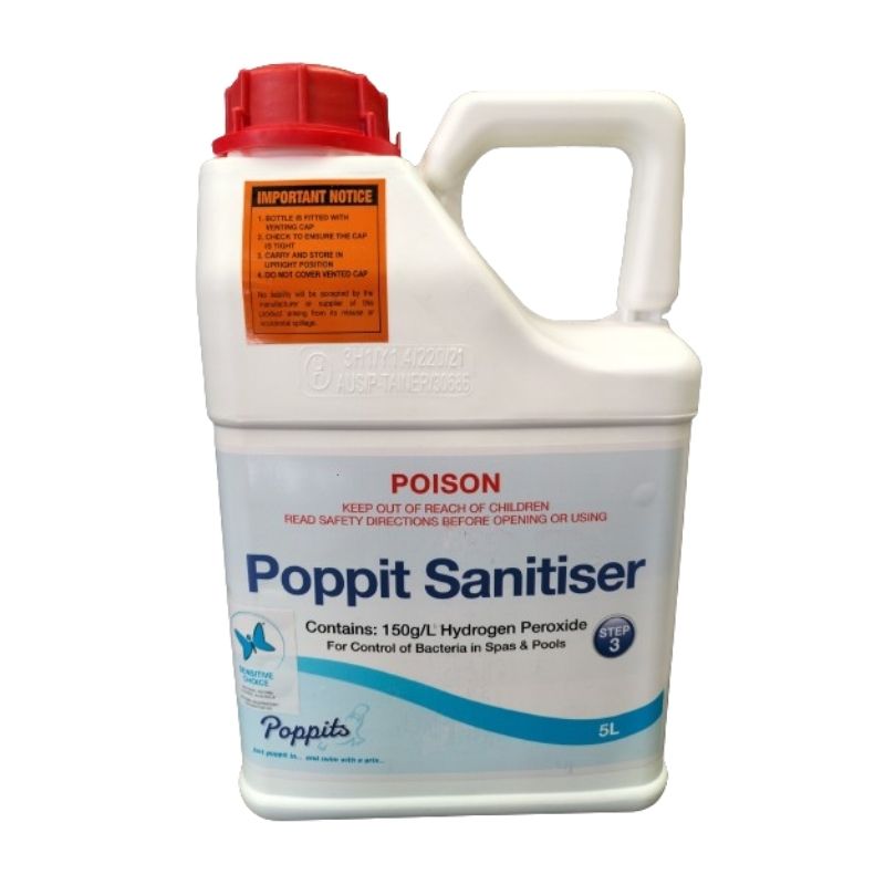 Poppit Sanosil Pool & Spa Sanitiser - Crystal Clear Pools