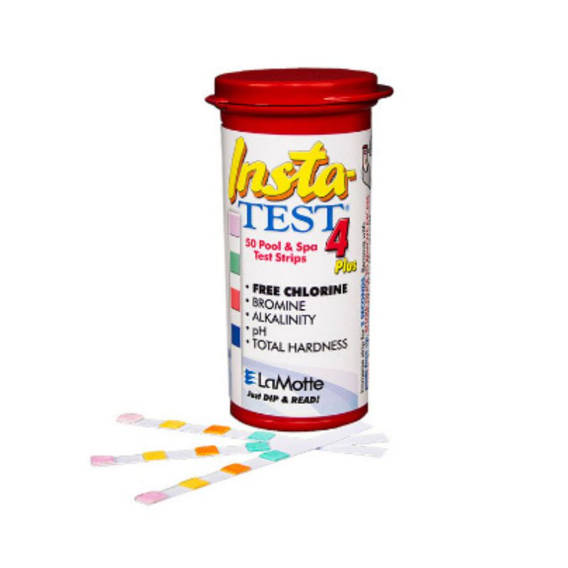Insta Test 4 Plus Test Strips - Crystal Clear Pools