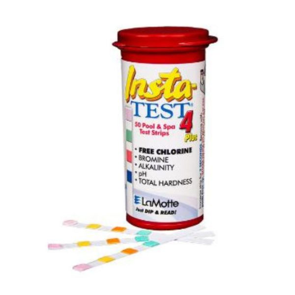 Insta Test 4 Plus Test Strips - Crystal Clear Pools