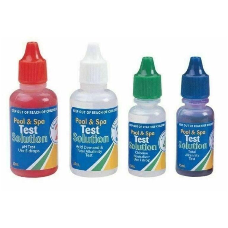 Aussie Gold Test Solutions | Water Testing | Crystal Clear Pools